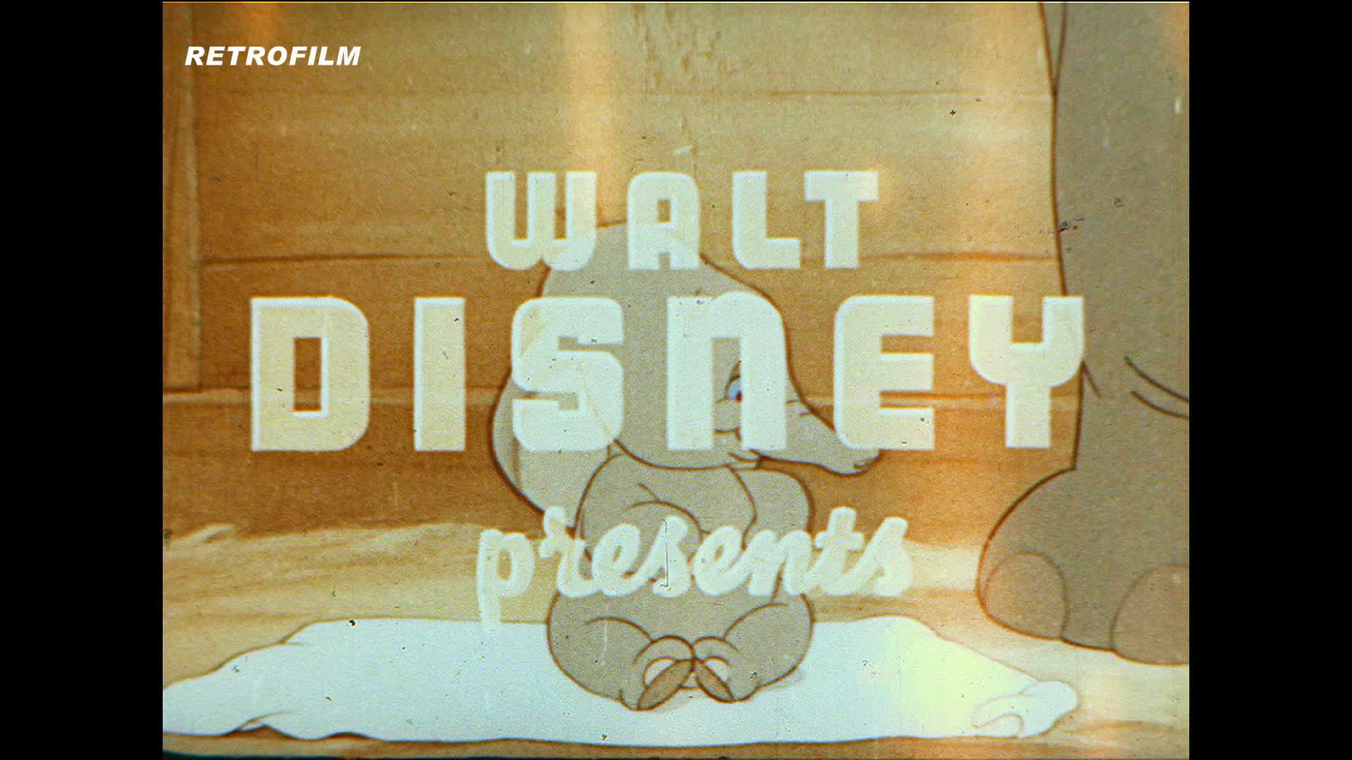 Dumbo - dobová upoutávka ÚPF (16mm)