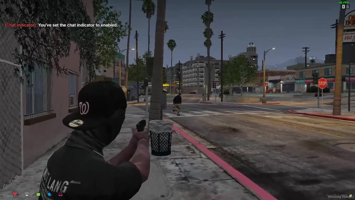 One false move and I'm hitting