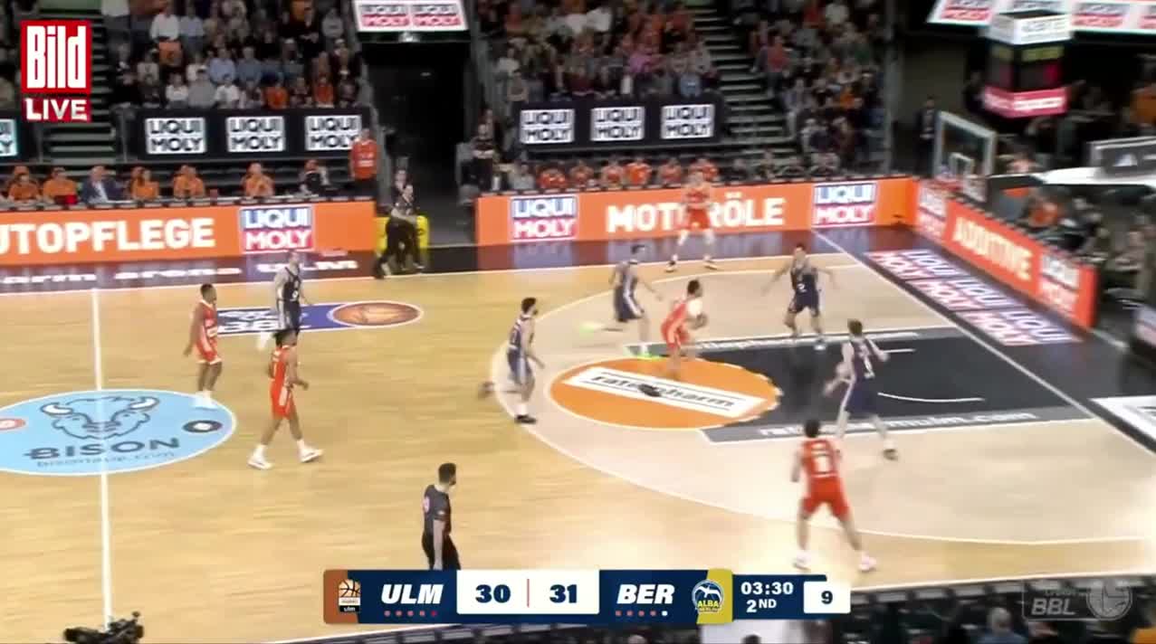Watch Essengue drives, finishes at rim, plus the foul vs Berlin | Streamable