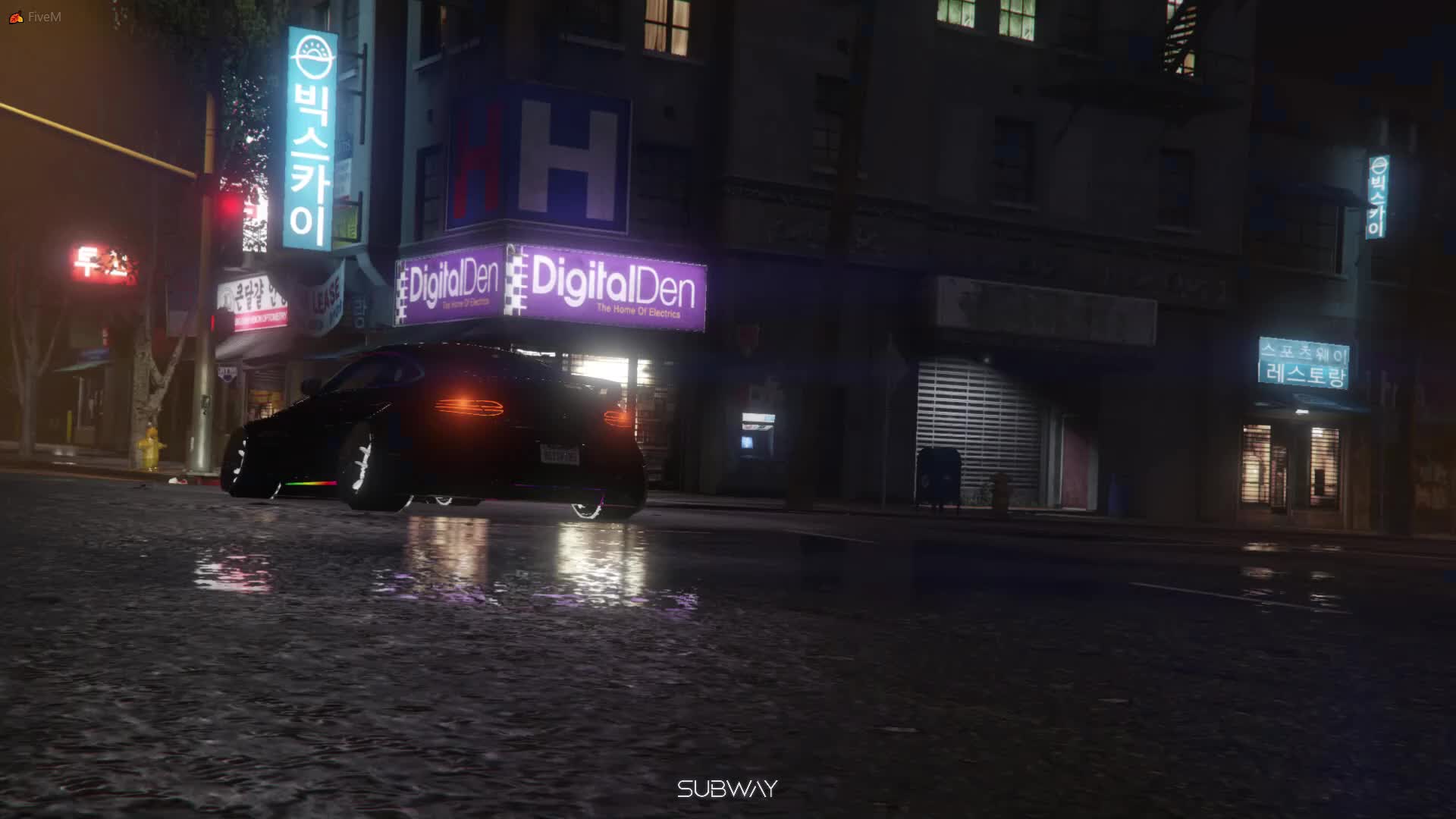 Mercedes C63 Widebody RGB Light Edition