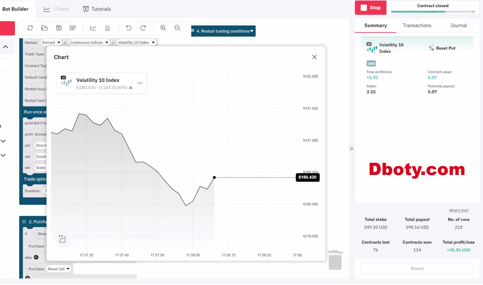Watch Dboty - Consolidation Deriv Bot 2 | Streamable