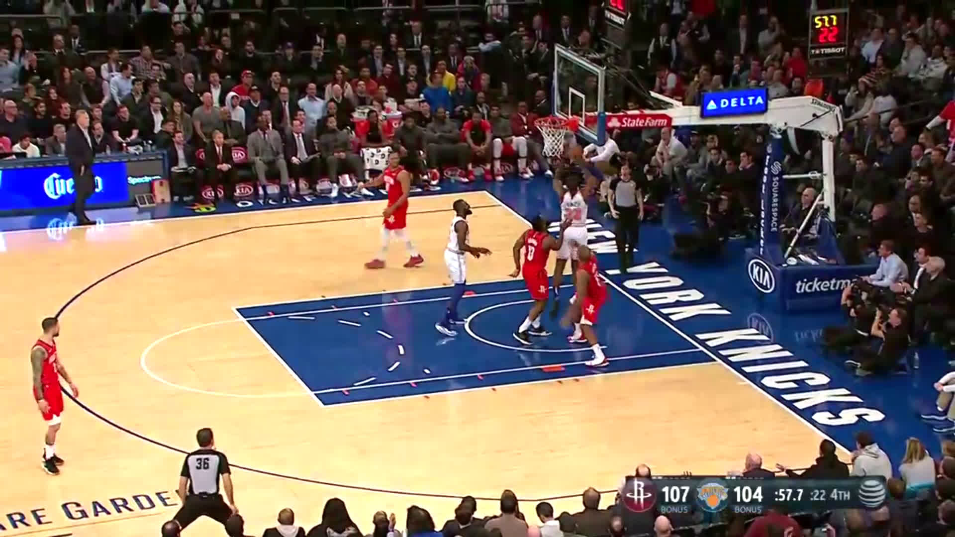 Rockets forget how to inbound the ball during clutch time