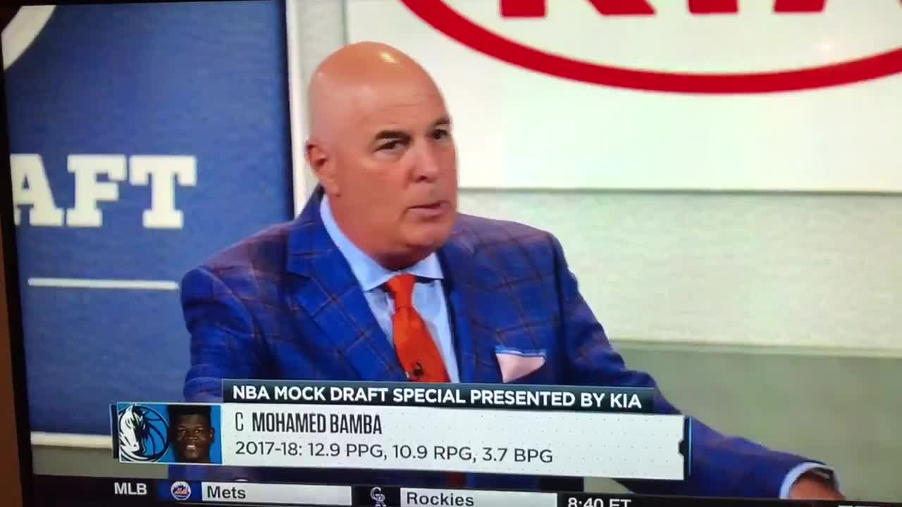 Watch Chris Vernon - I must be delirious. Mo Bamba is whaaaaat ...