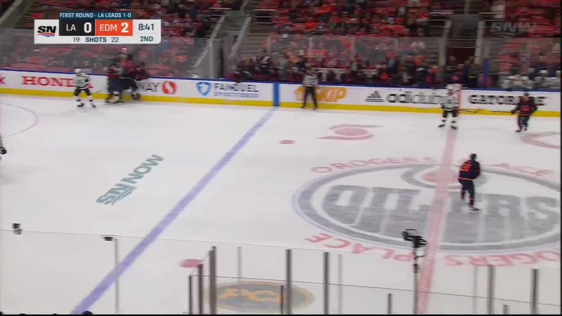 McDavid hit