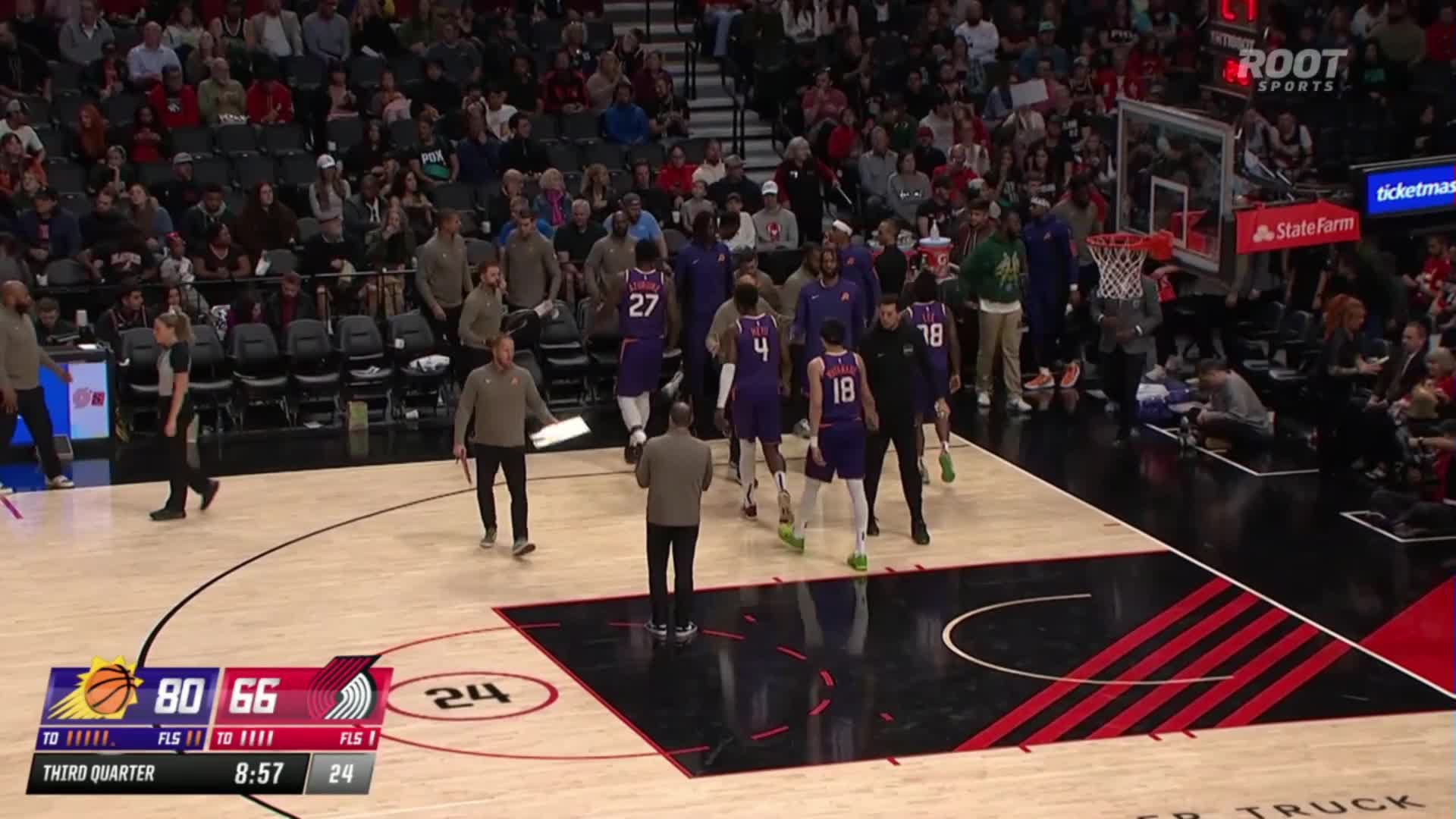 Watch Blazers get the steal and Ant hooks a nice left-hand pass to ...