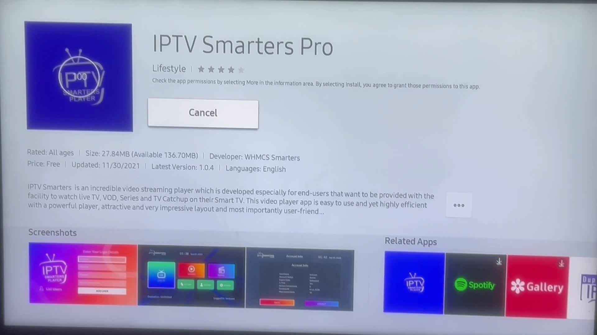 Watch SMART TV - SMARTERS APP | Streamable