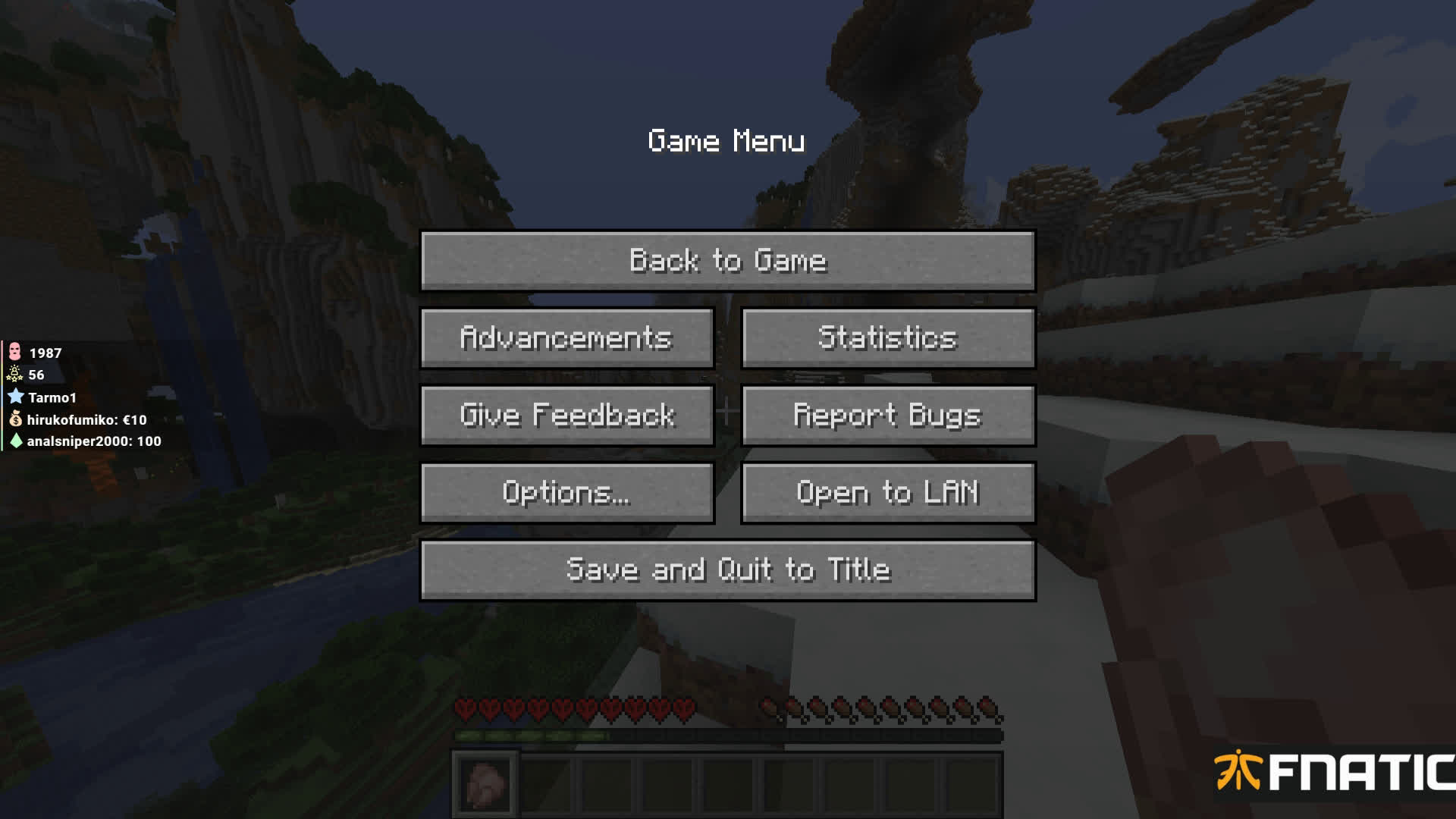 Anomaly had the wrong skin equipped in minecraft