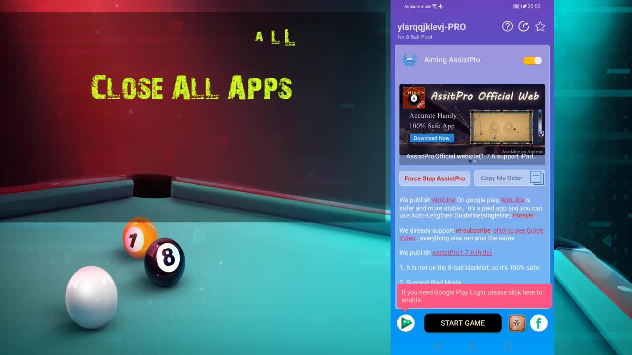 Watch How To Become VIP With AimAssist AntiBan By Google Gift Card Or Visa Or MasterCard 8 Ball ...