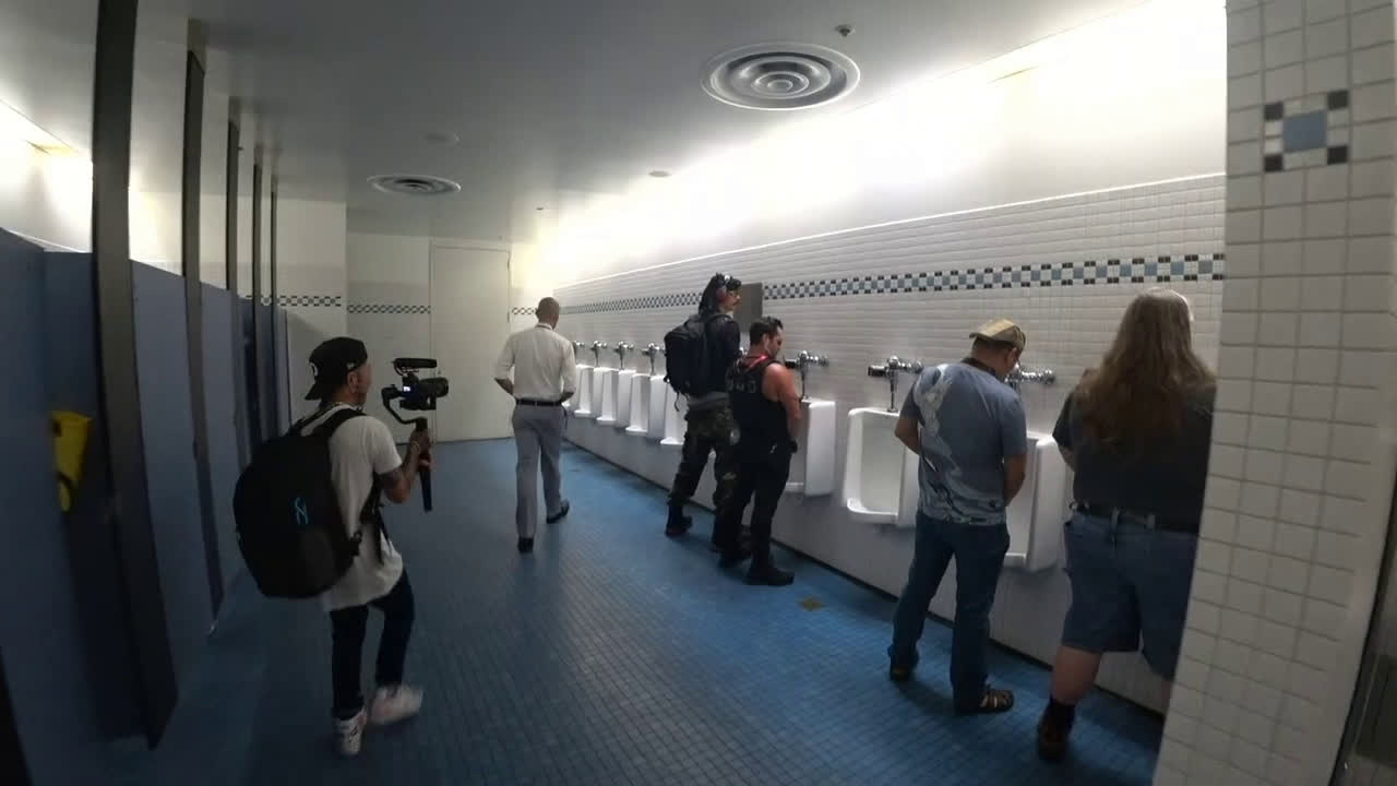 Doc streams people urinating...AGAIN