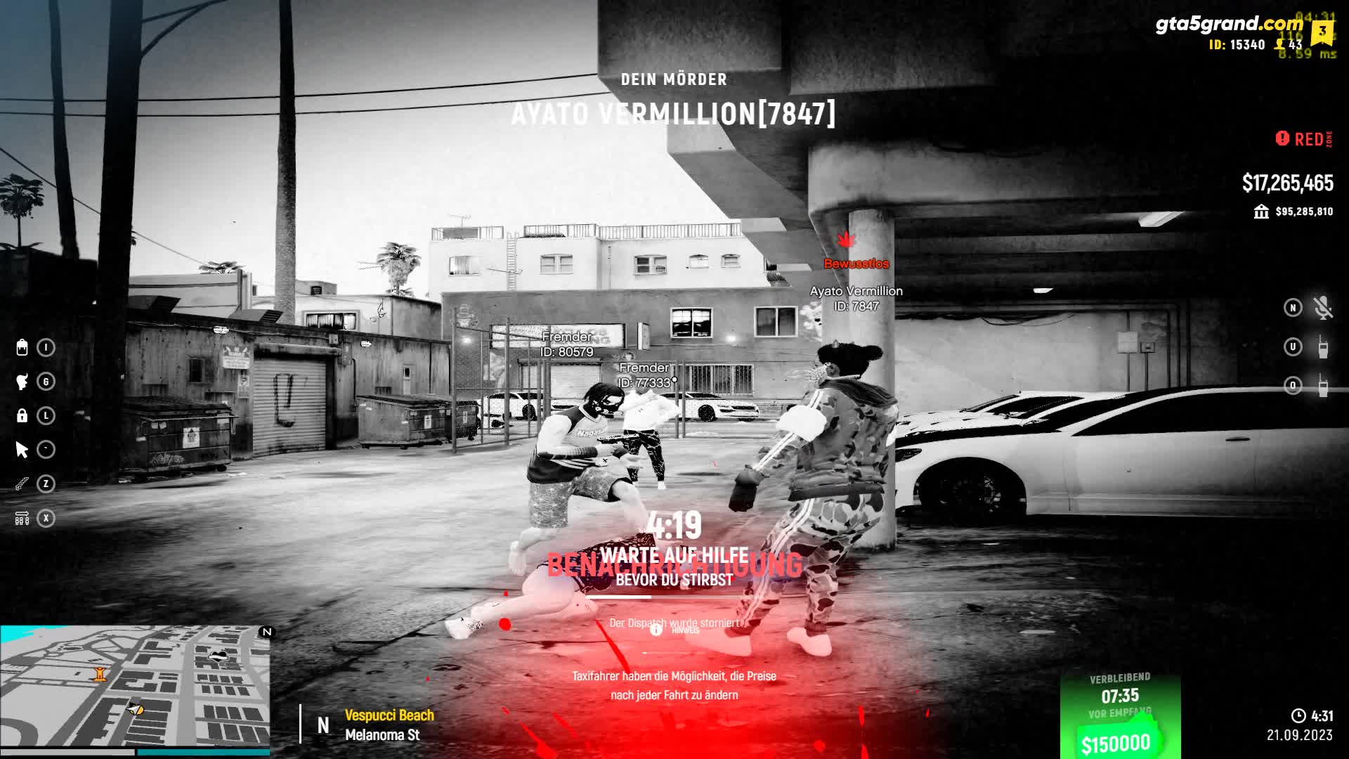 HQ Raid bzw Betreten