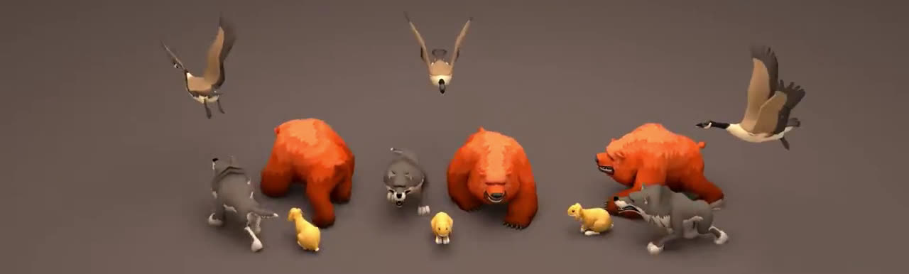 Animal Walk Cycles