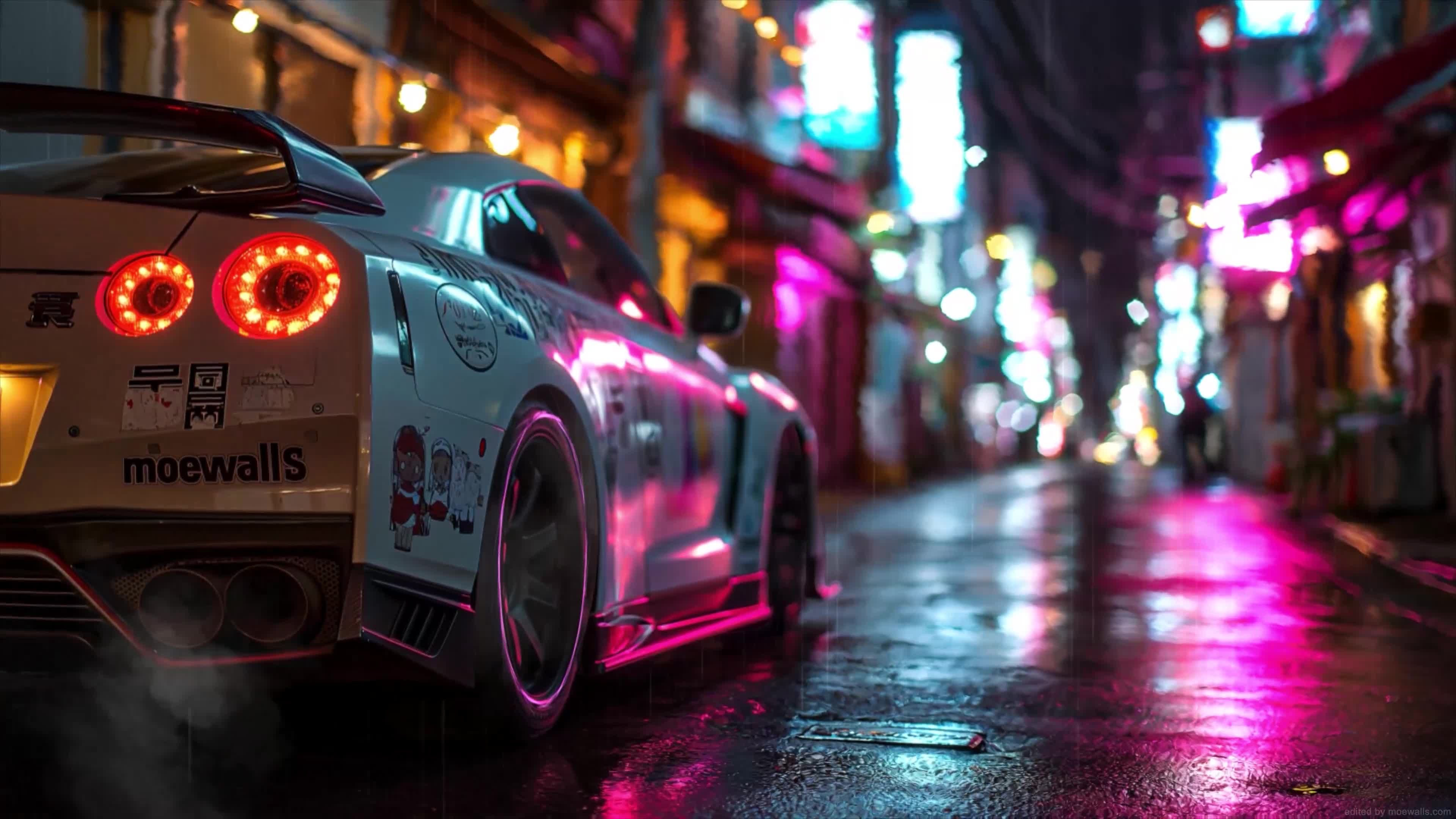 Watch Nissan GTR Nismo R35 4K Live Wallpaper | Streamable