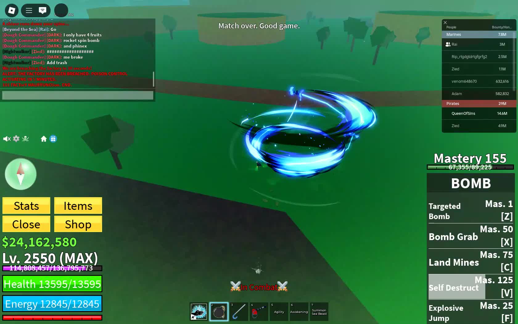 Watch frenly pvps with Azuri2008 (bomb edition) | Streamable