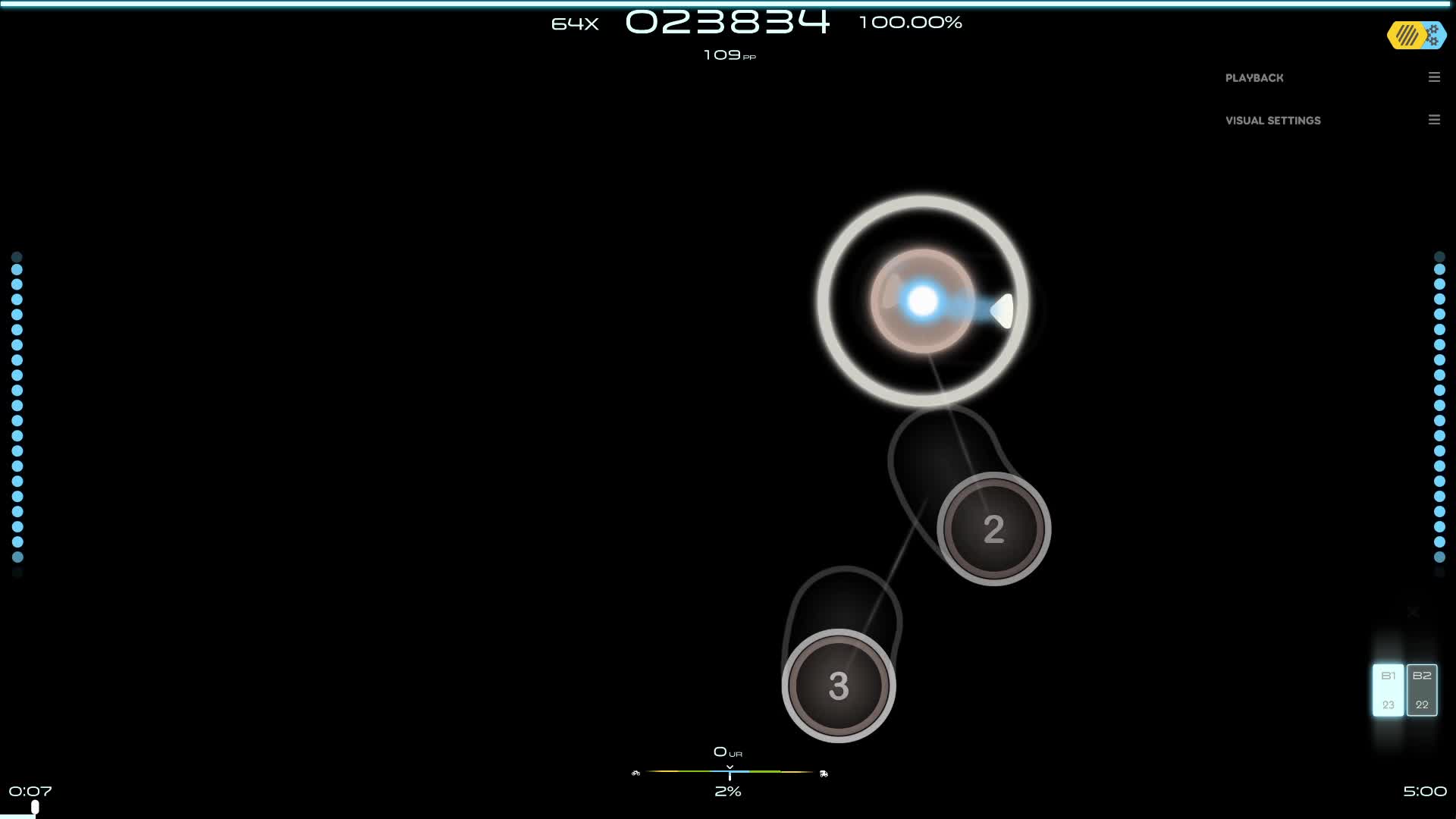 Watch osu!(lazer) Gameplay Showcase | Streamable
