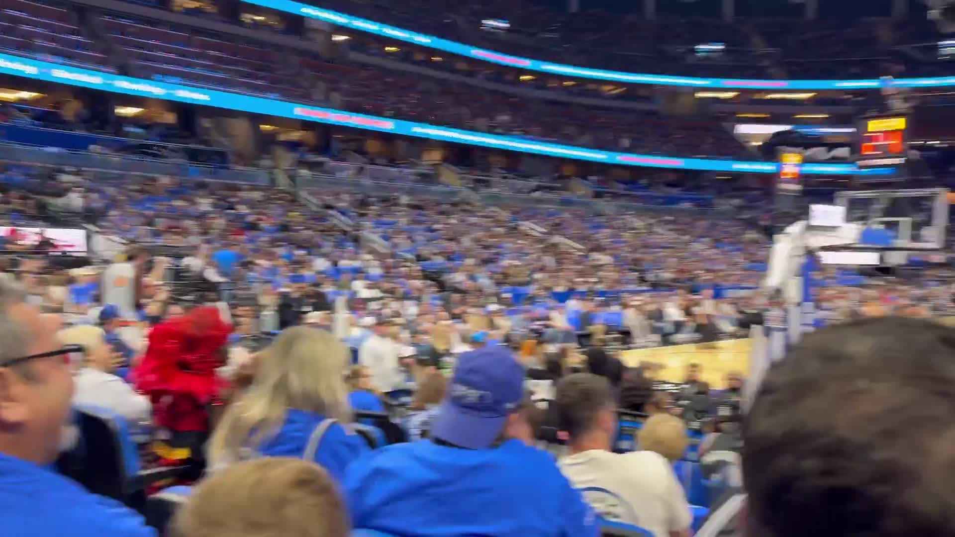 Atlanta Hawks fan in the Magic vs. Hawks play-in game has been making ...