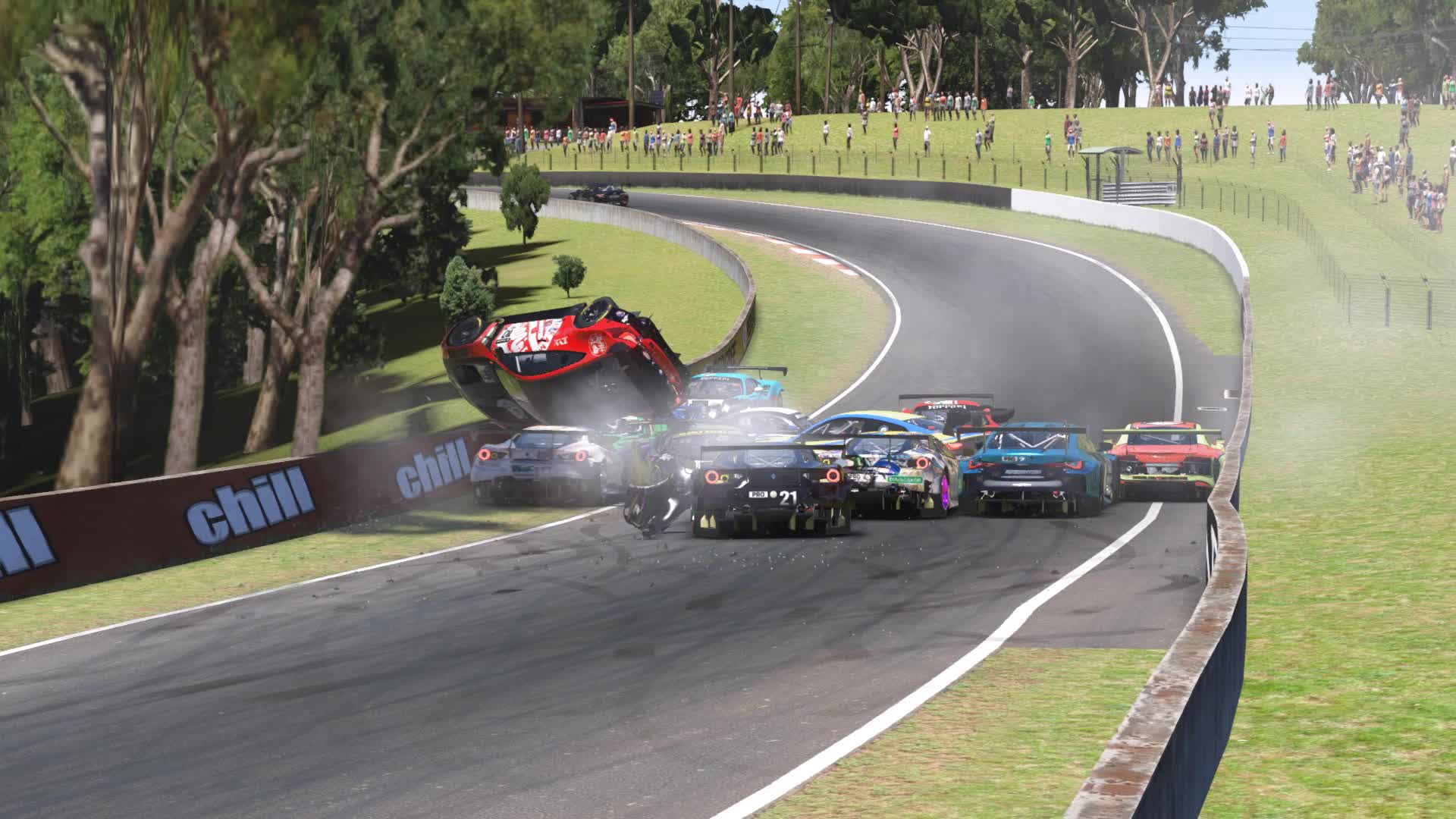 Worst iRacing crash EVER