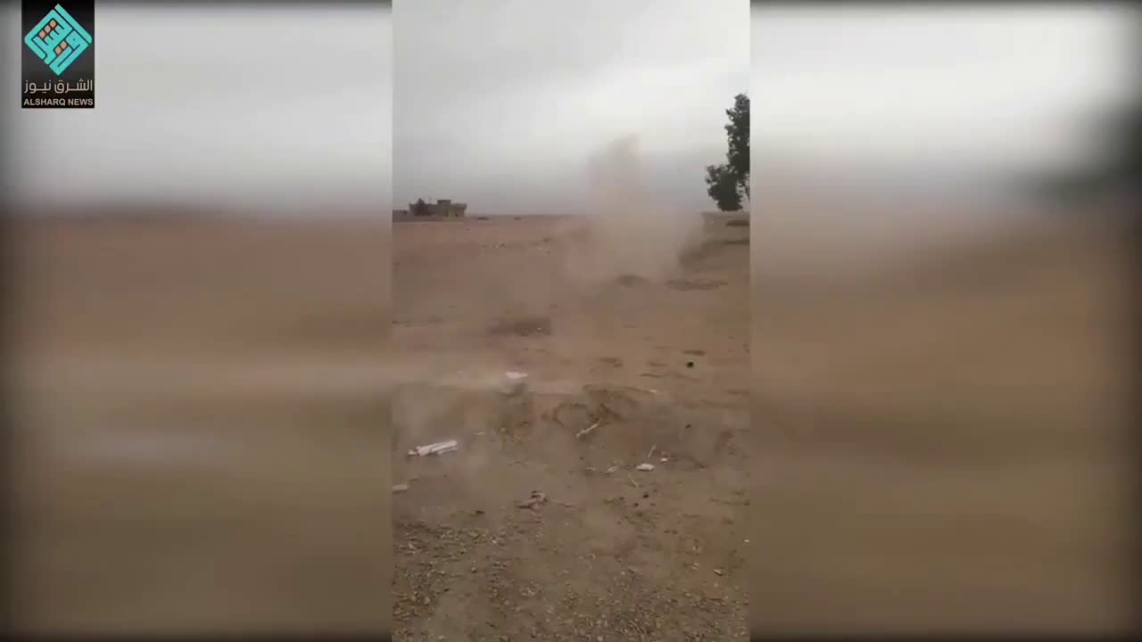 SDF fighter executes using machine gun