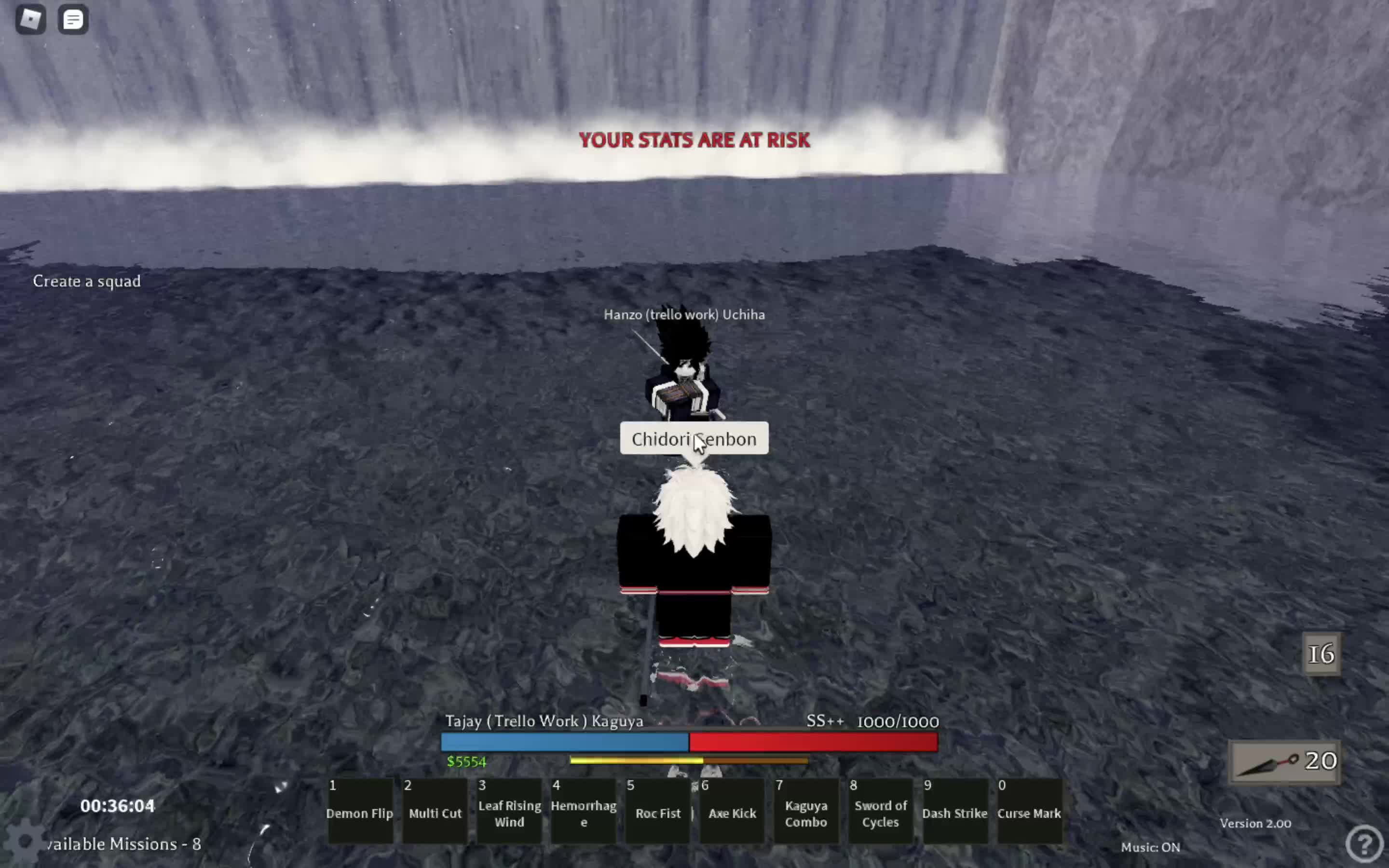 Chidori Senbon - Lightning Skilltree