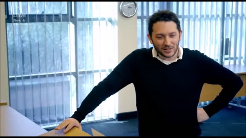 Jon Richardson tries to impress the Mayor of Chesham