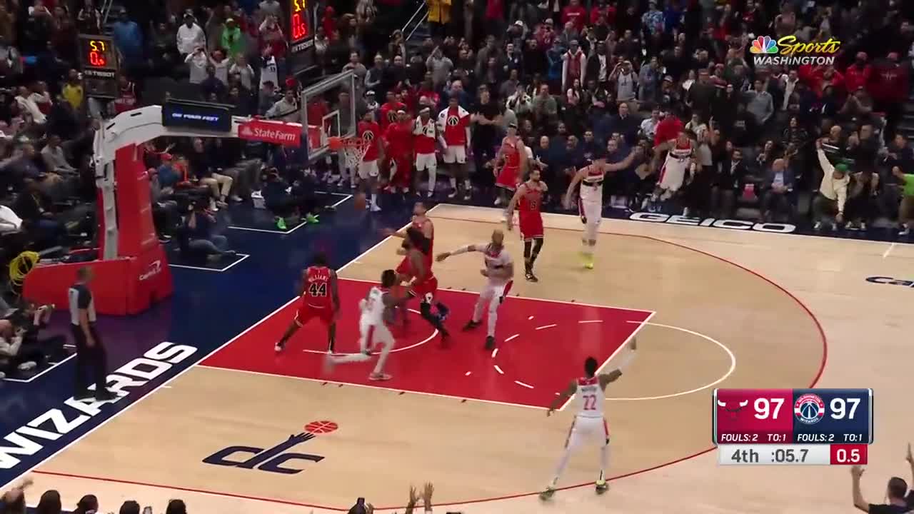 Watch [Highlight] Kyle Kuzma hits the tough fading game-winning 3! | Streamable