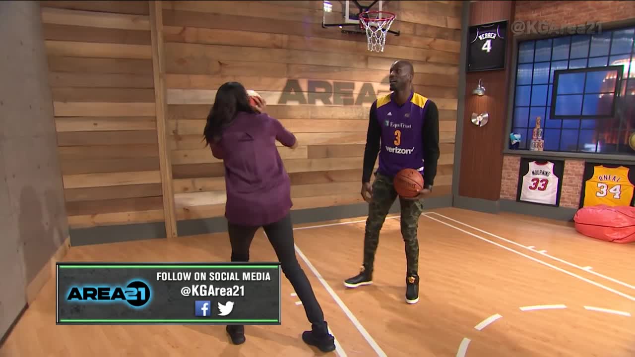 Watch Area 21_ KG & Candace do the Walk _ Inside the NBA _ NBA on TNT | Streamable