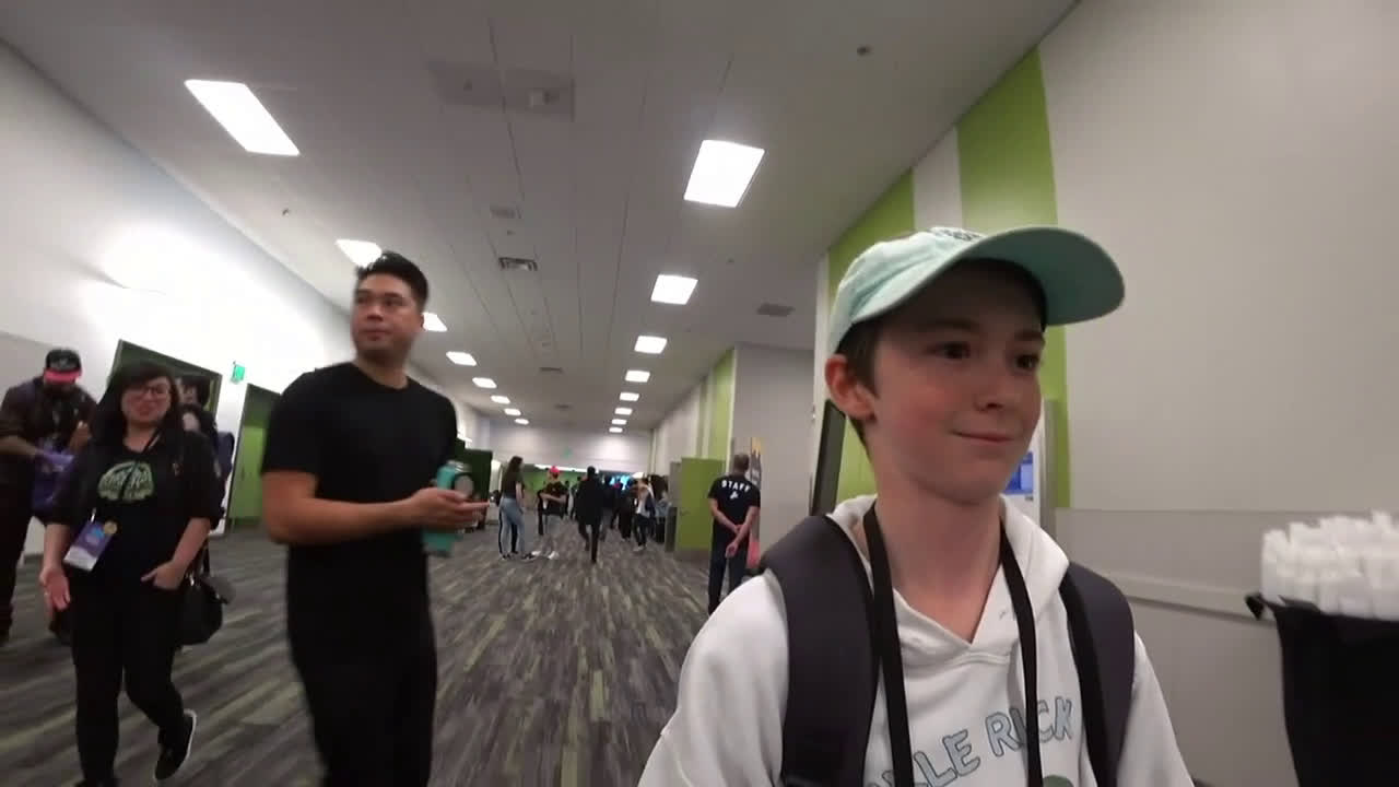 Andy hands his IRL stream to a child, it immediately gets awkward