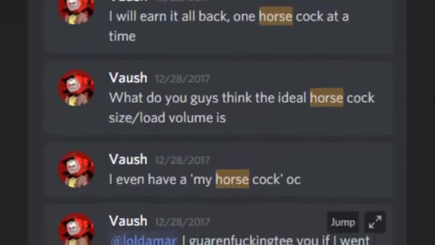 Vaush and horses