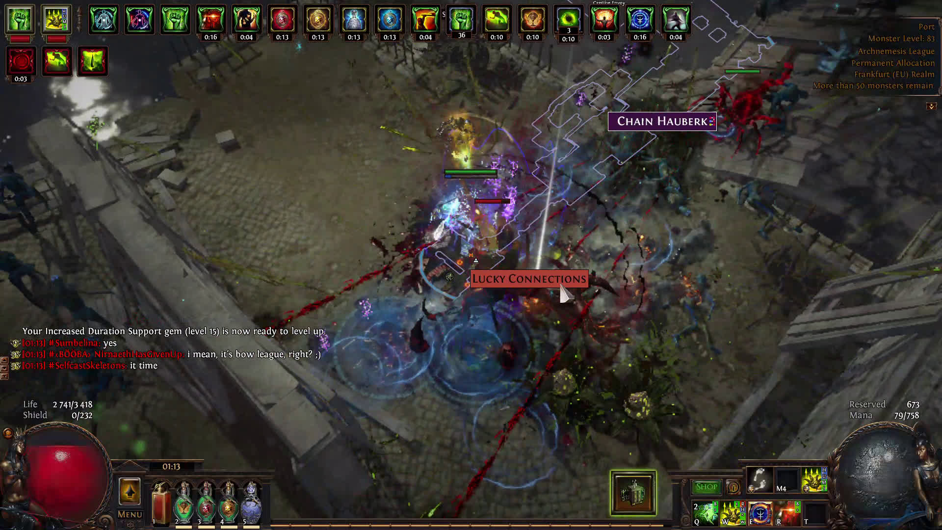 Melding of the Flesh Poison Pathfinder Juiced Mapping (Scourge Arrow)