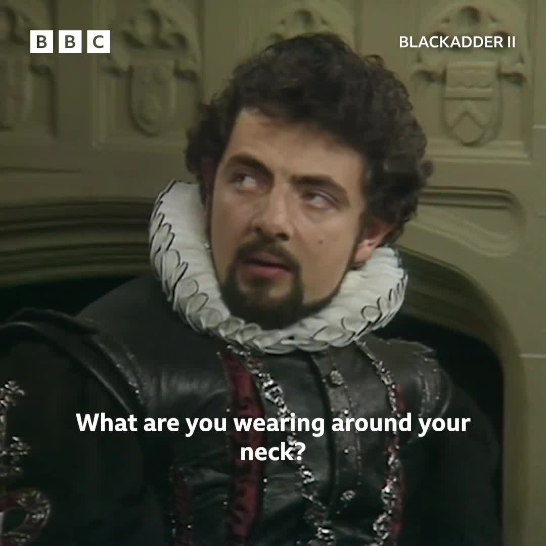 Rowan Atkinson doing a medieval historical sitcom (1983)