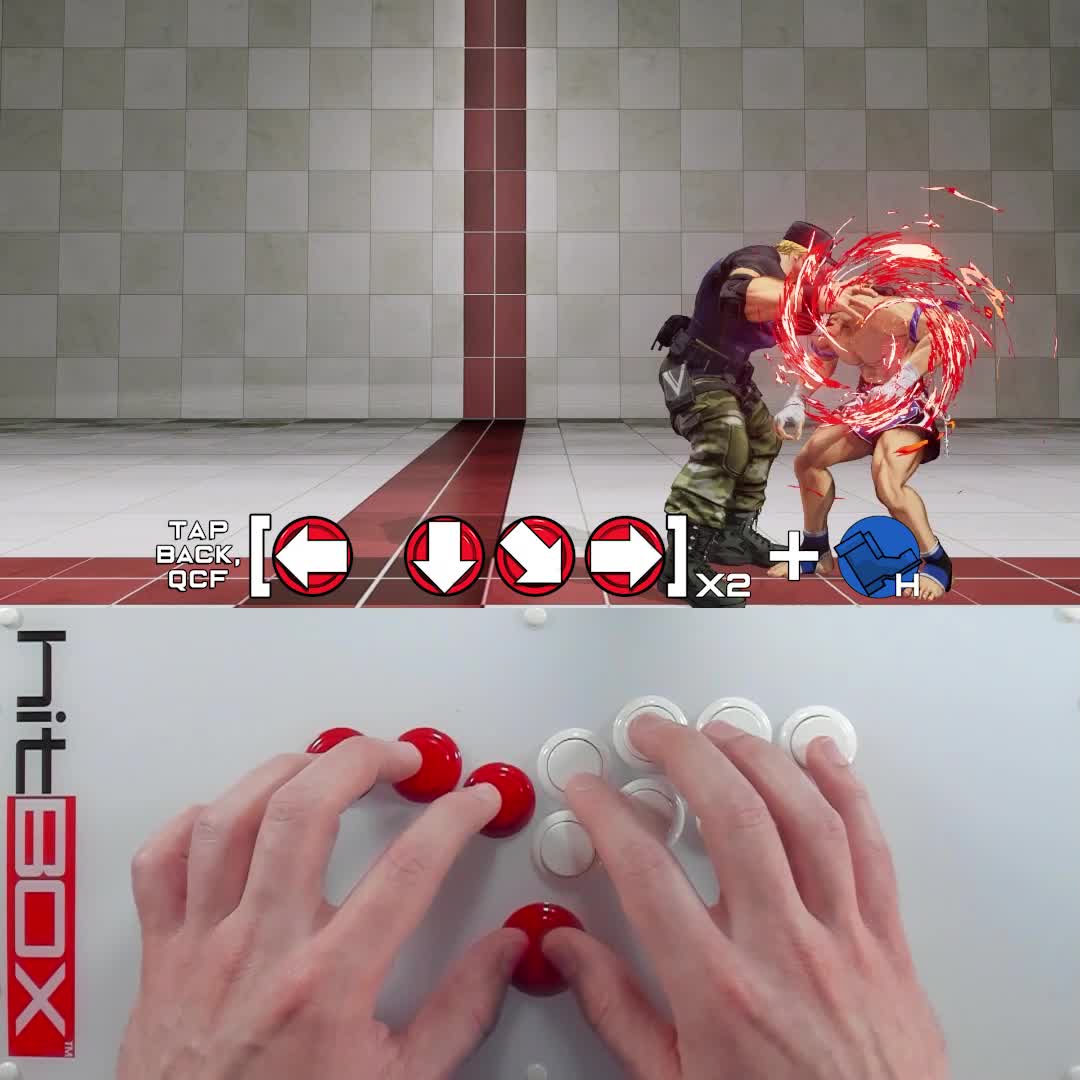 Watch HB - KOFXV - Clark - Running Three - Tap Back QCF x2 Shortcut ...