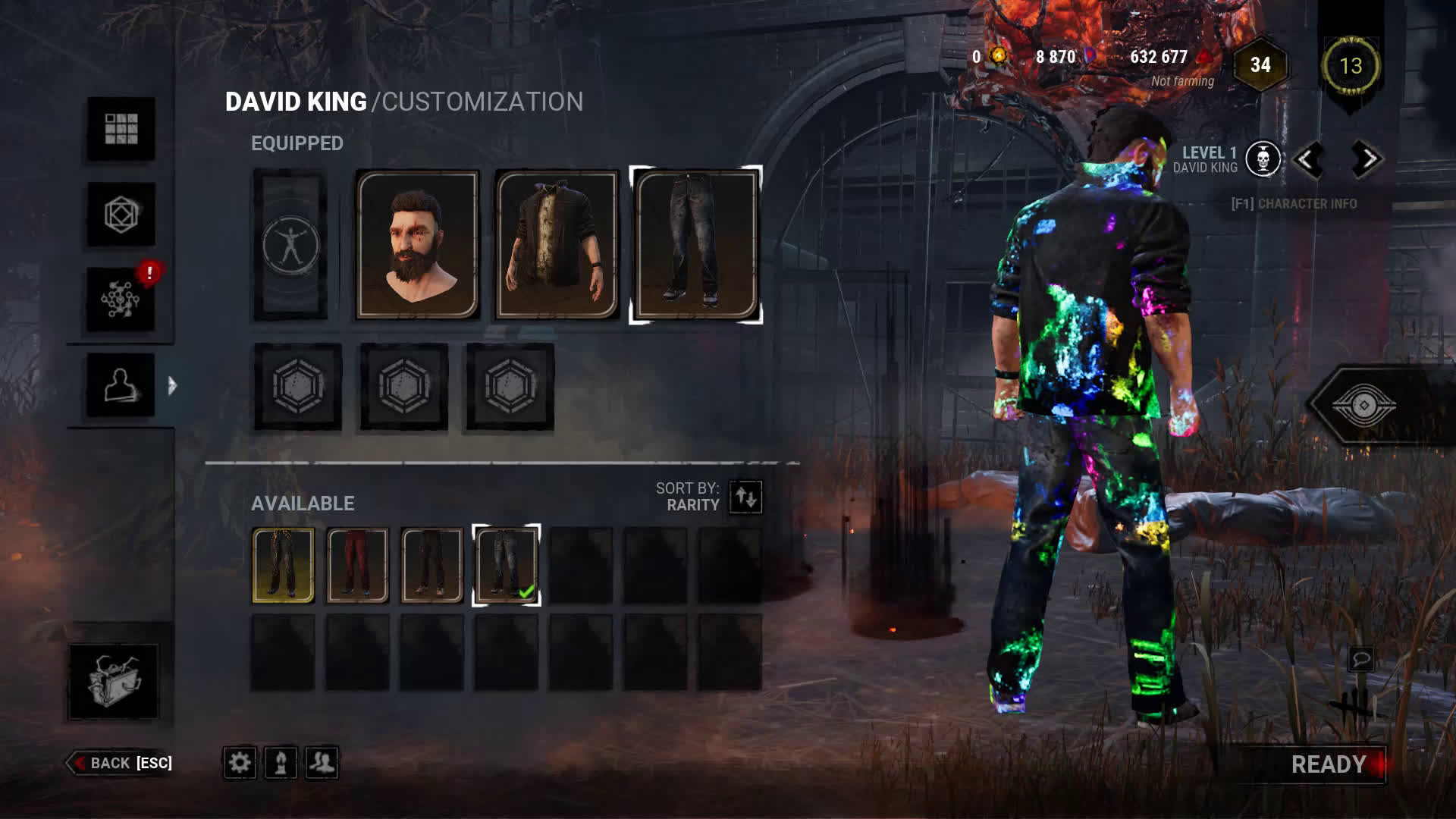 Rainbow David Cosmetic Show Off