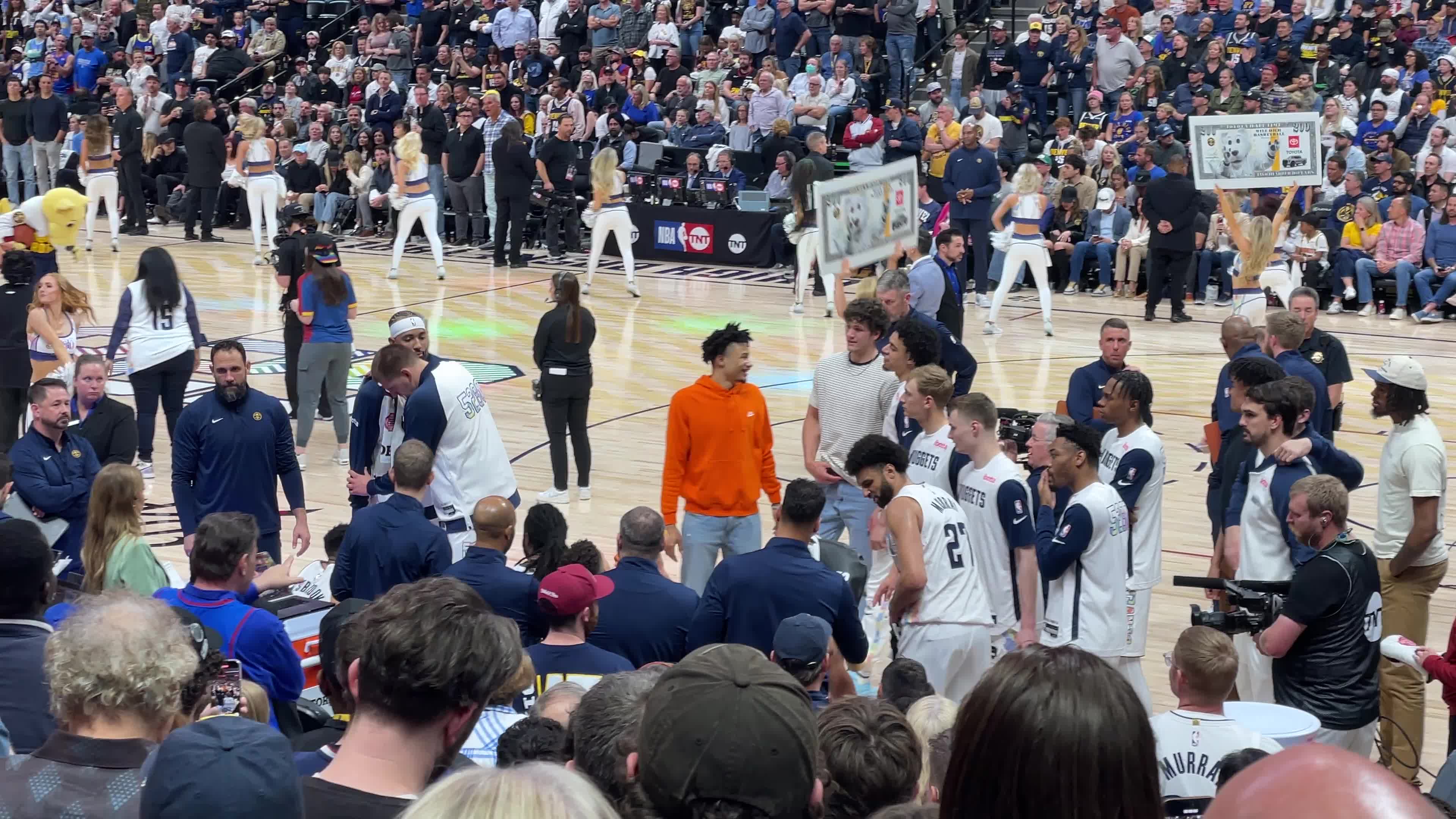 Watch Jokic doing Coachic things in Game 5. | Streamable