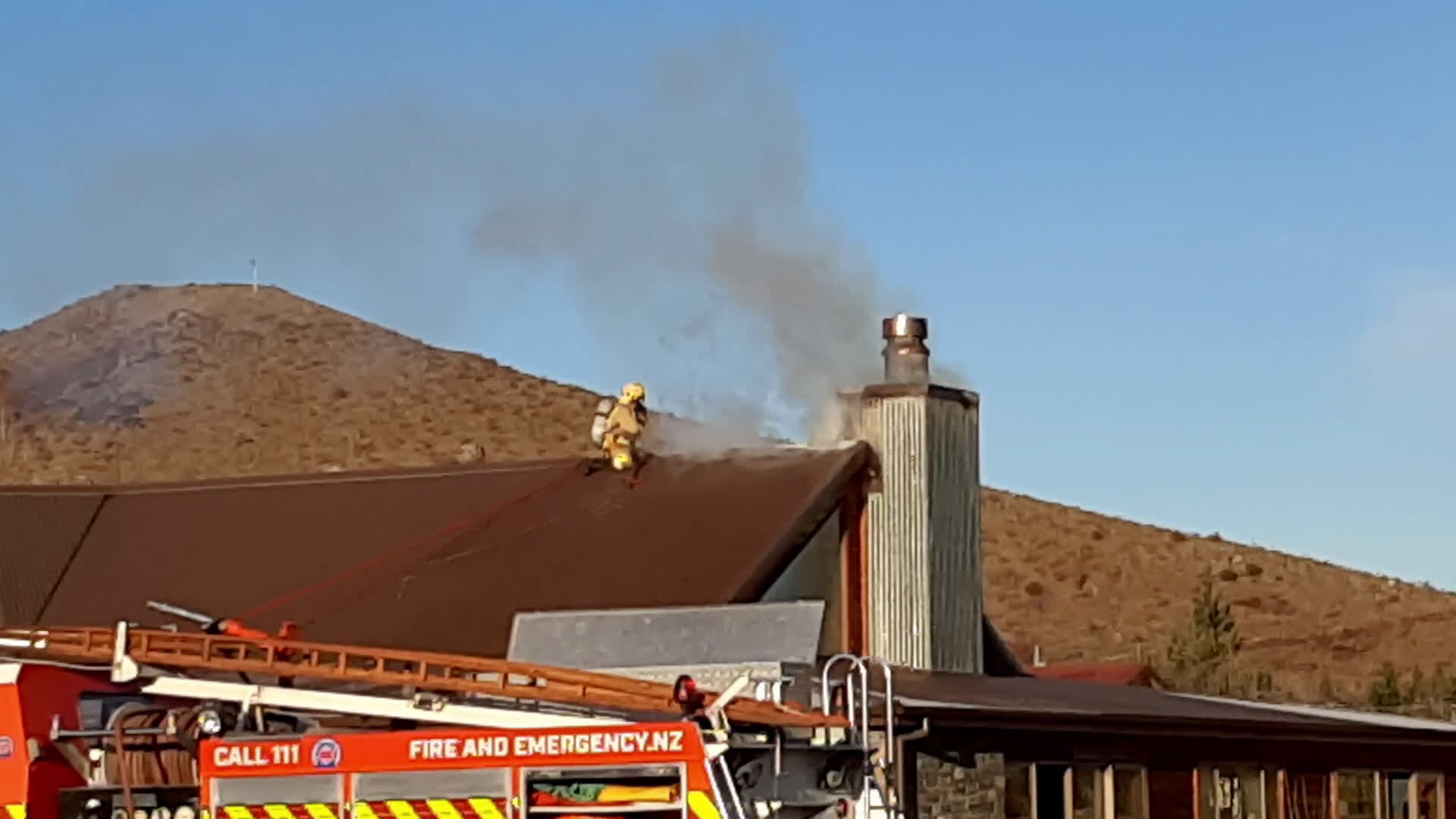 Chimney fire Wrinkly Rams July 3, 2020