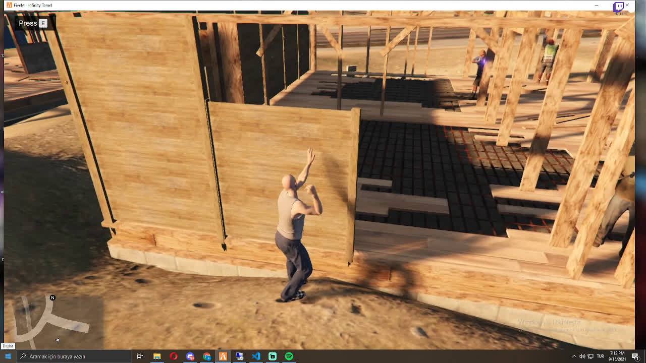 House Construction Job | Fivem Market | https://discord.gg/2MUxCrFxjw