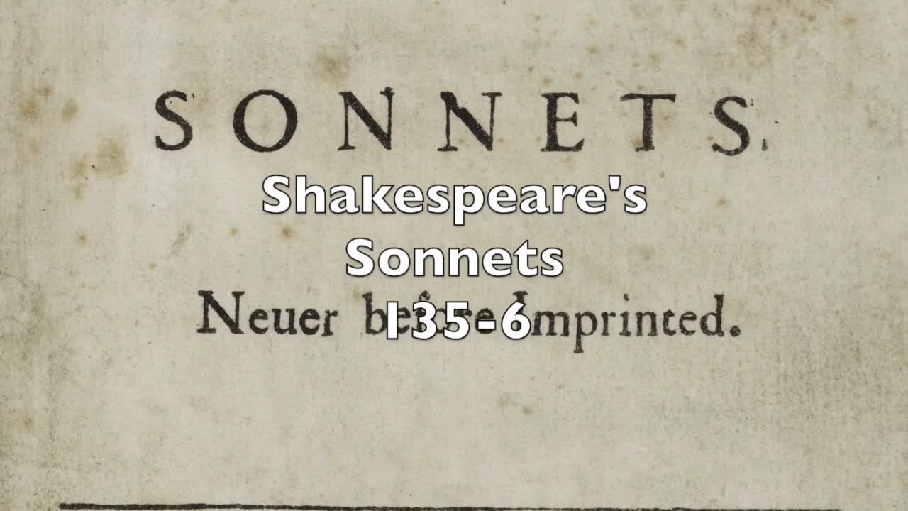 Watch Sonnnets 135-136 | Streamable