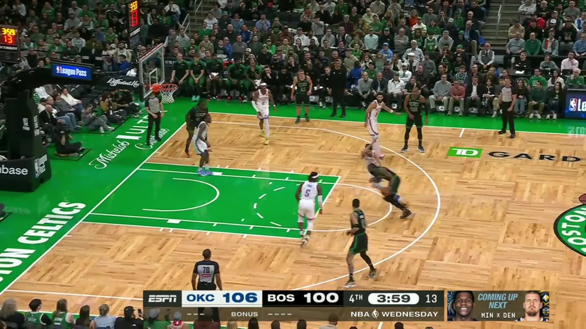 Watch [Highlight] Celtics' ball movement leads to Jaylen Brown's slam | Streamable