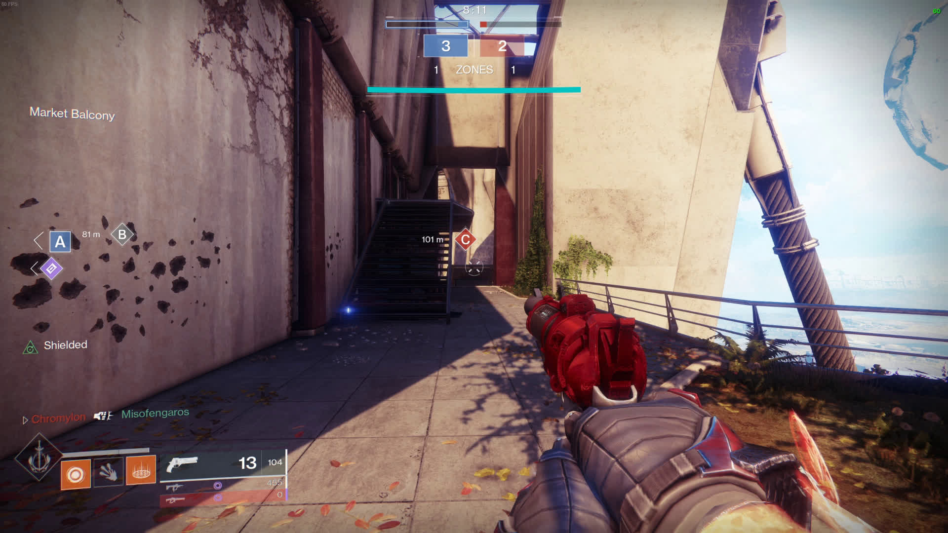 Momentum Control Test