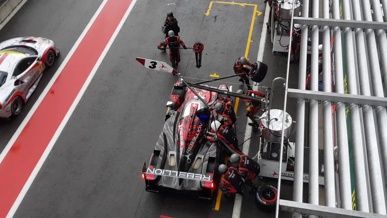 Rebellion pit stop - 6HRS of Spa 2019