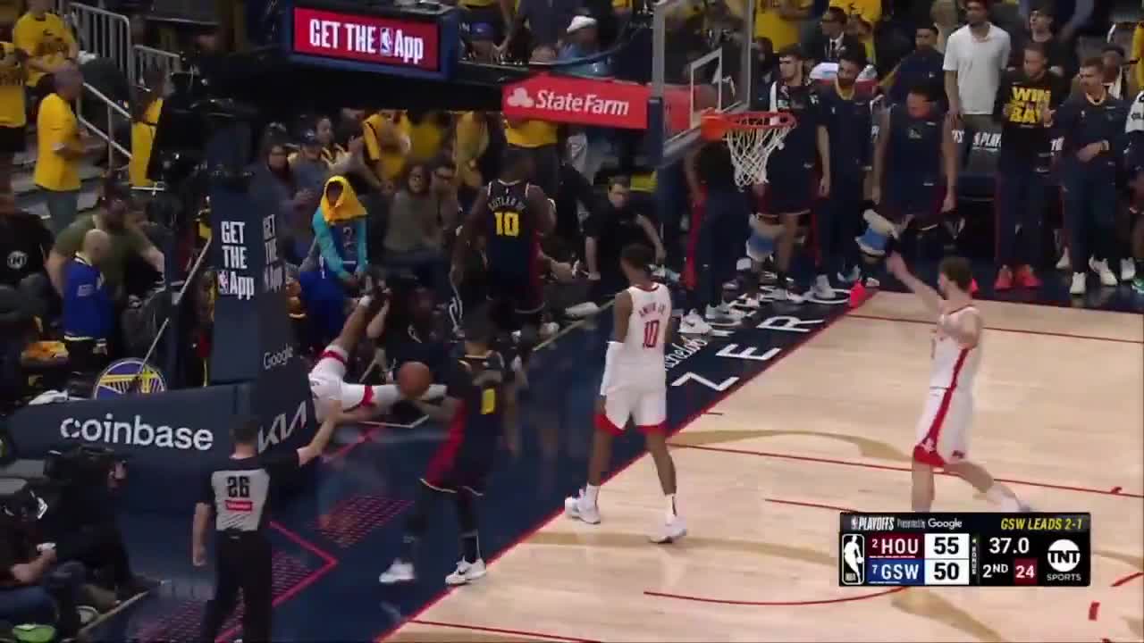 Watch Jackson Gatlin - Jimmy Butler with the HARD foul on Dillon Brooks. | Streamable