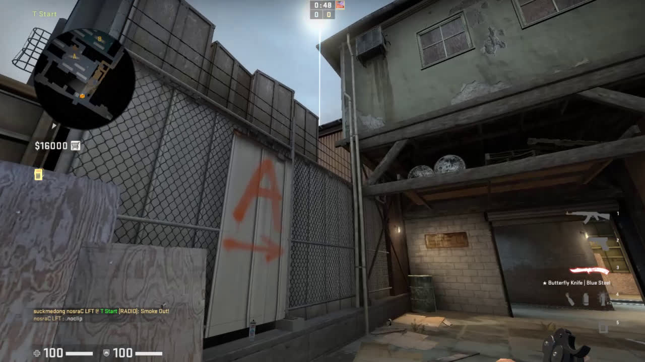 Train Back Green Smoke From T-Spawn