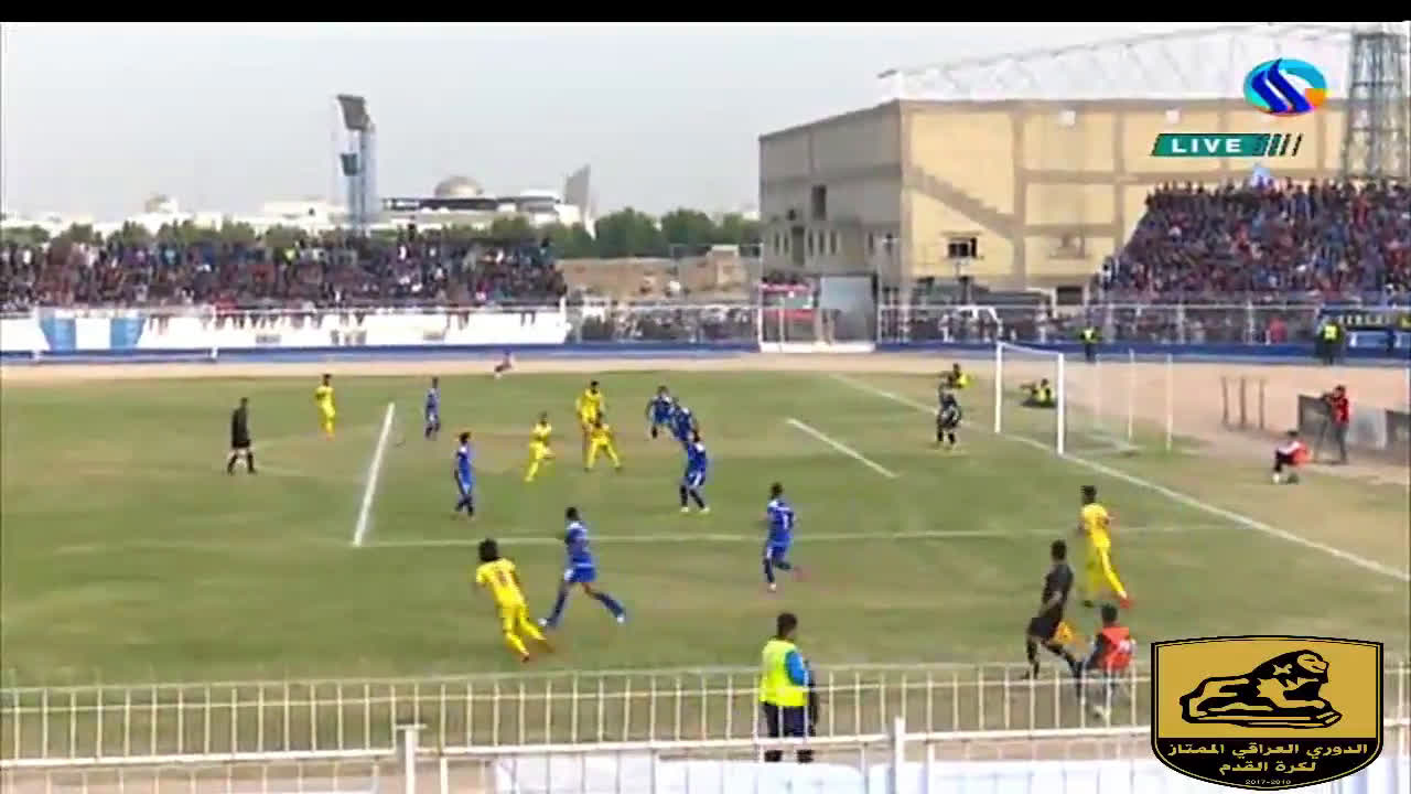 Watch Amjad Radhi overhead kick goal vs Al-Najaf [1-0] | Streamable